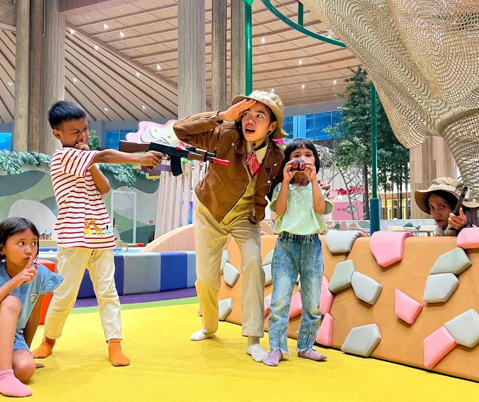 Kidzooona Safari: Indoor Playground Bertema "Petualangan Di Alam Bebas"