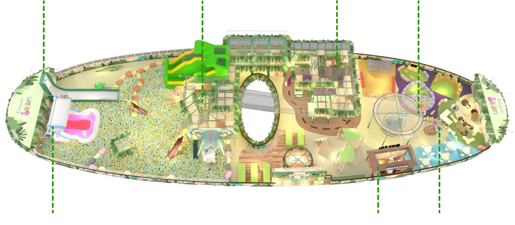 Kidzooona Safari: Indoor Playground Bertema "Petualangan Di Alam Bebas"